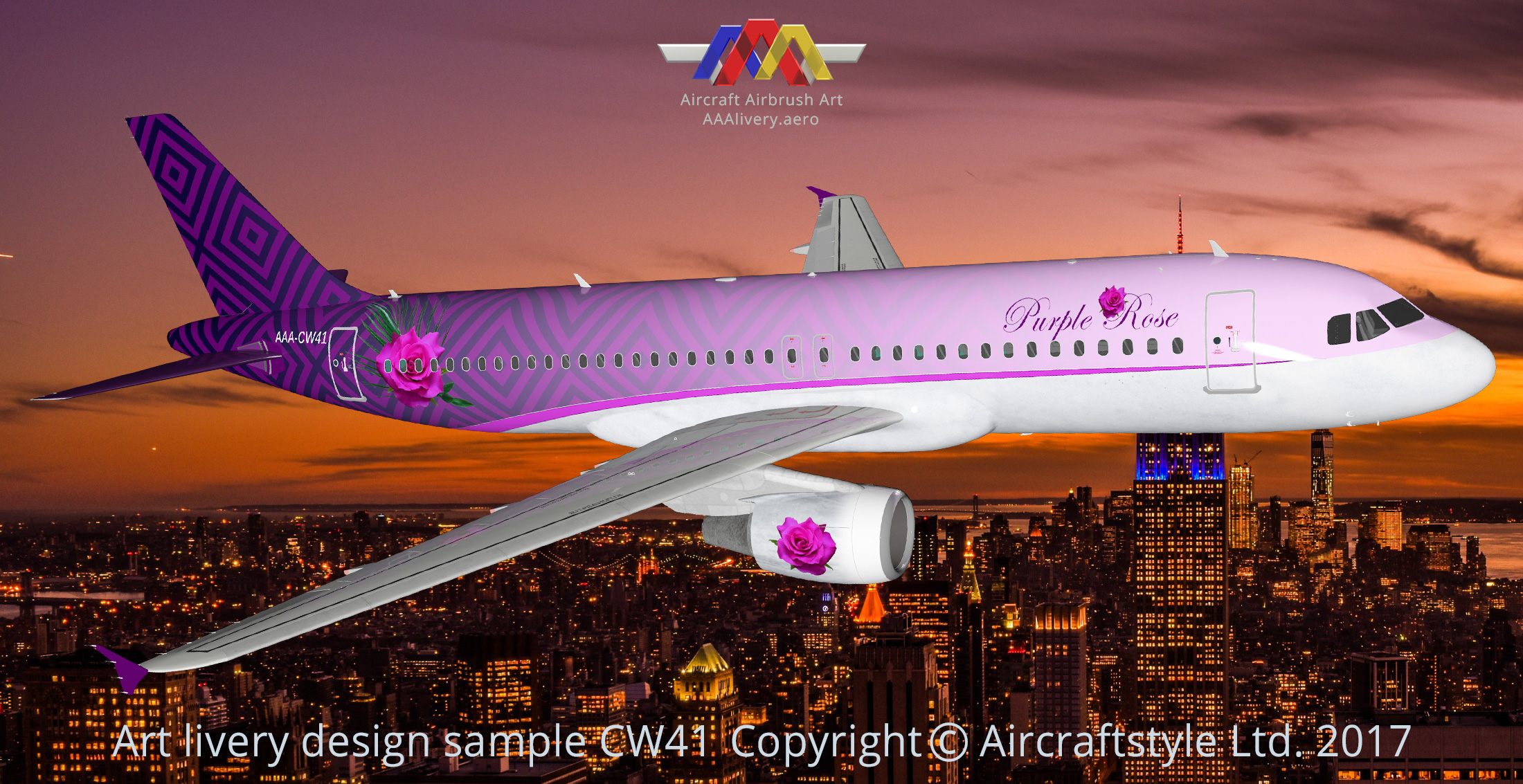Aircraft Art-livery - there is more possible than stripes and waves!