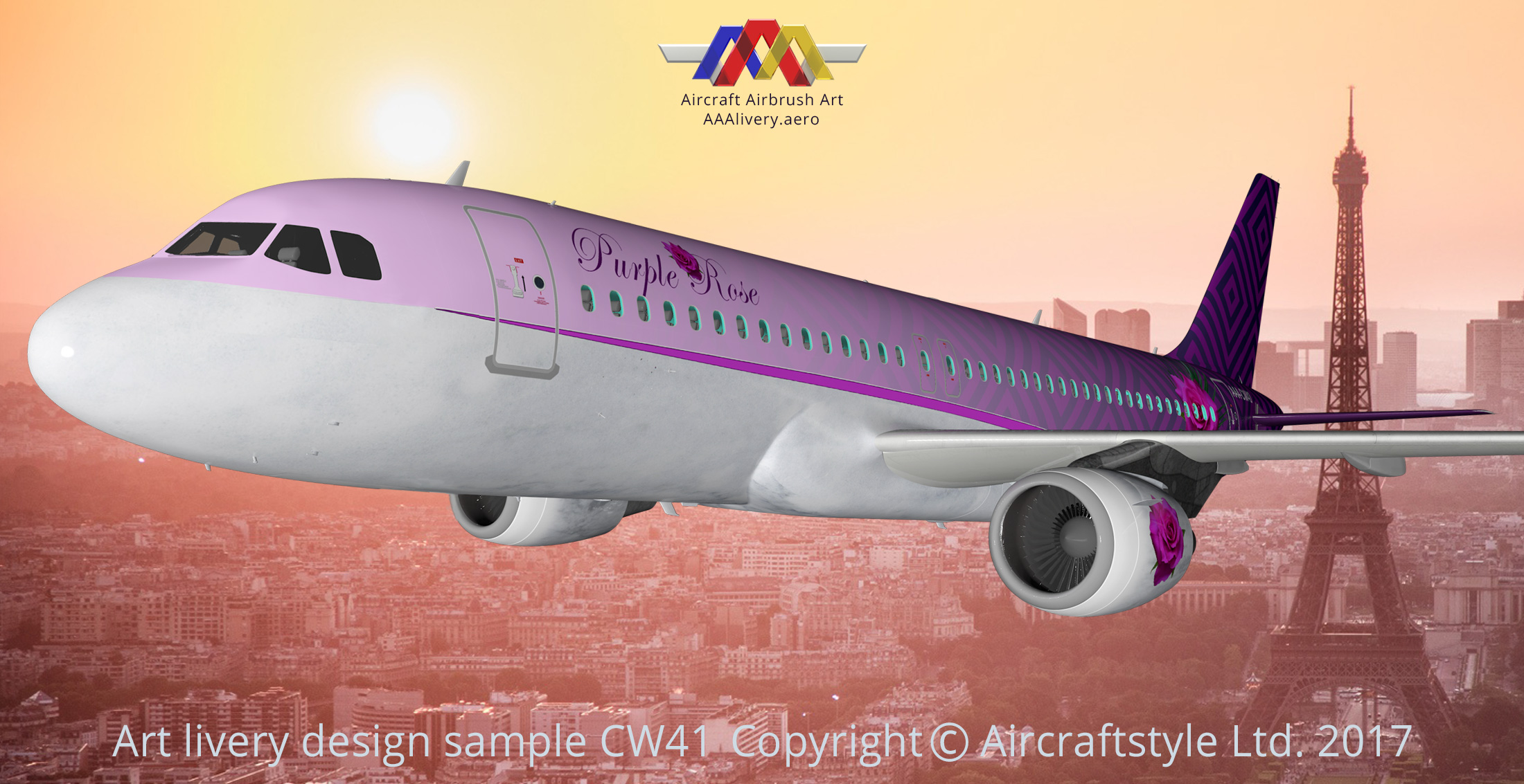 Aircraft Art-livery - there is more possible than stripes and waves!