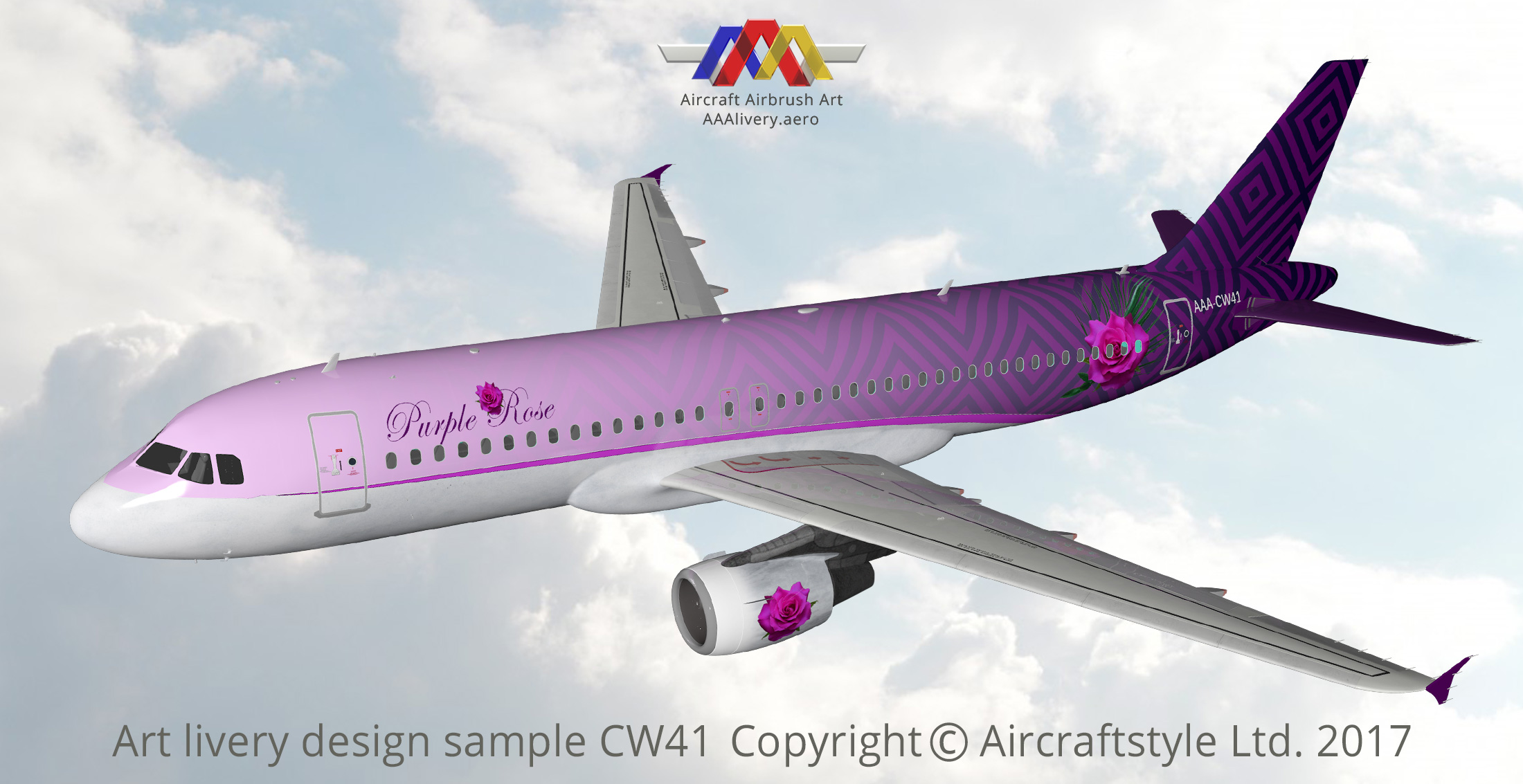 Aircraft Art-livery - there is more possible than stripes and waves!