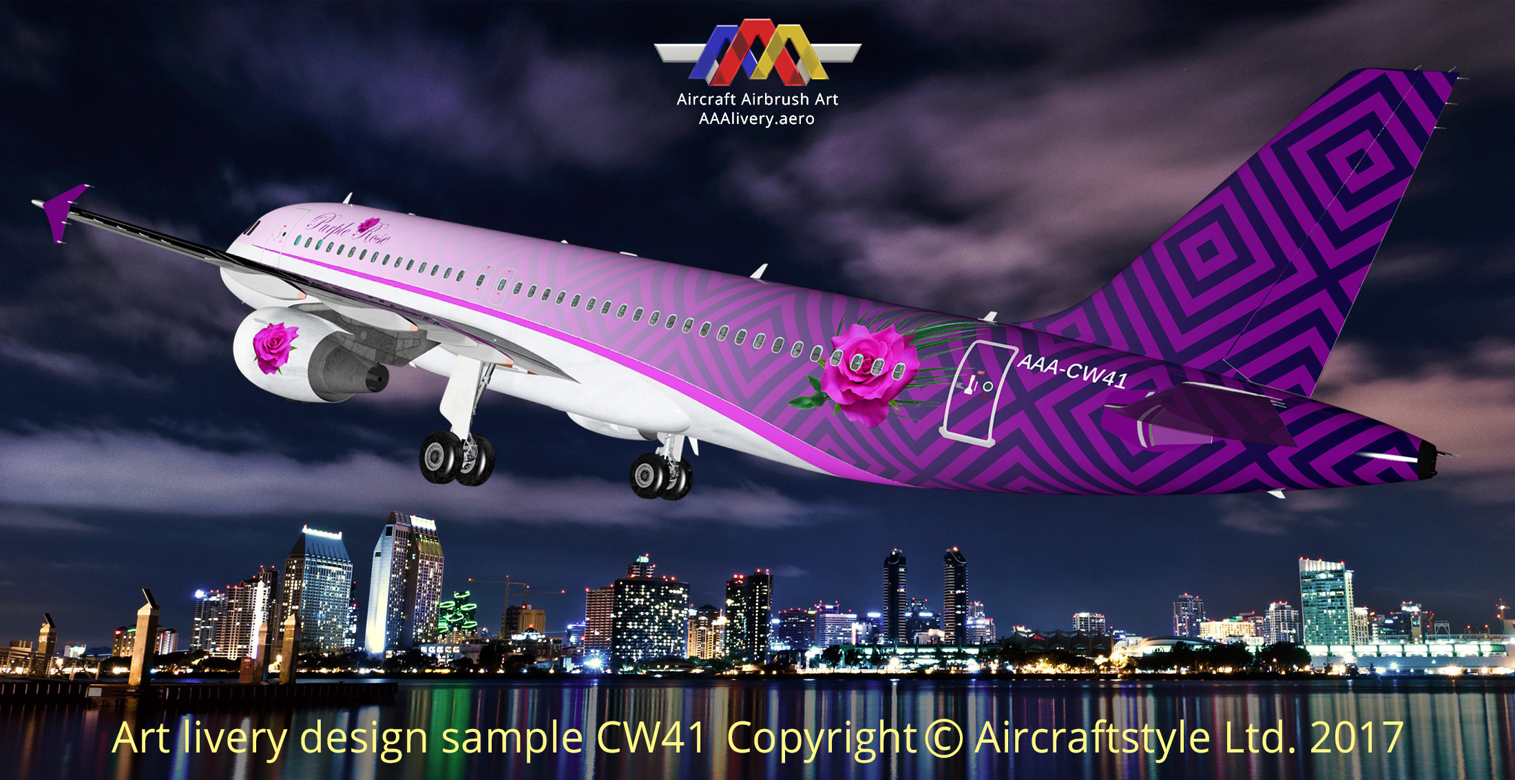 Aircraft Art-livery - there is more possible than stripes and waves!