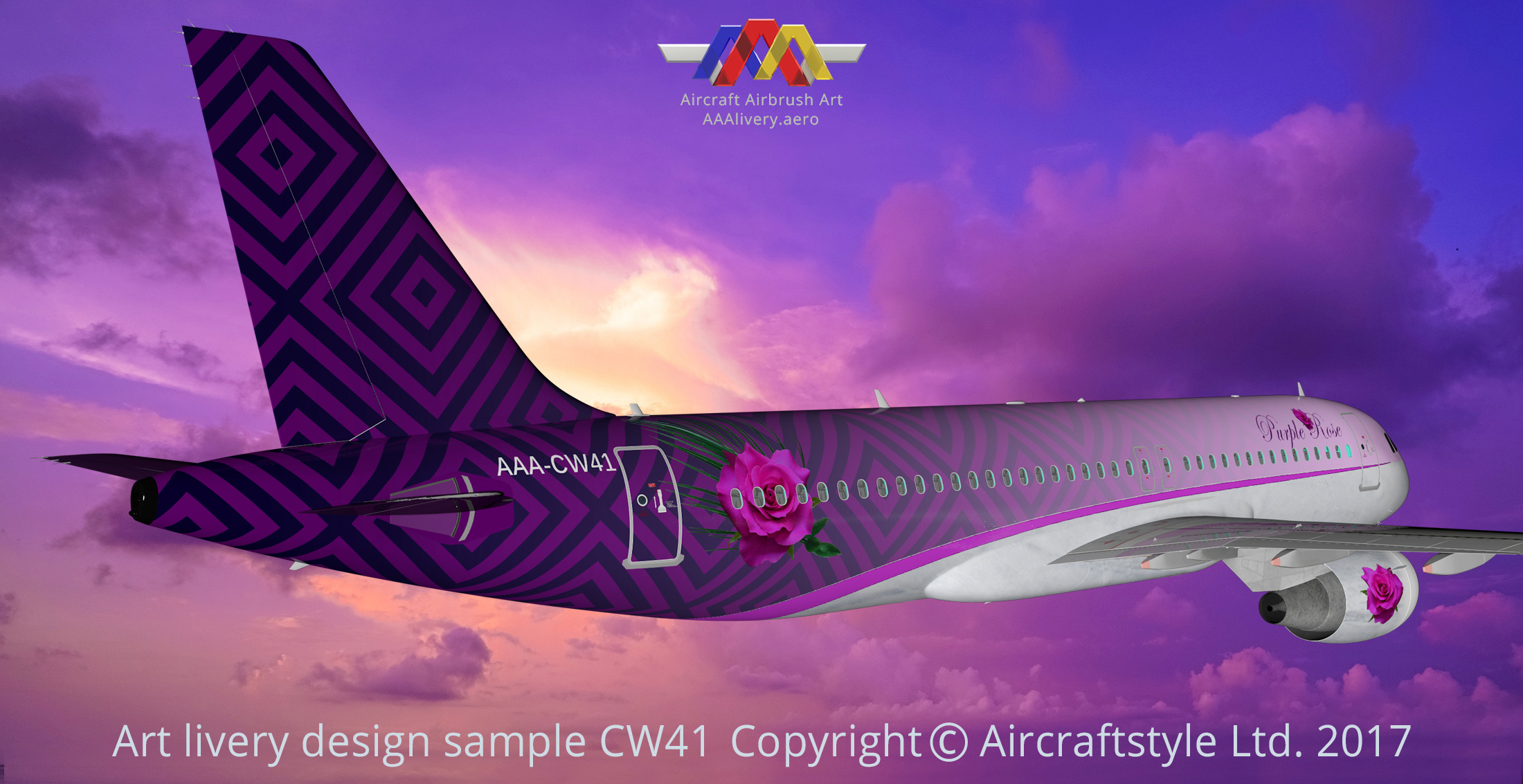 Aircraft Art-livery - there is more possible than stripes and waves!